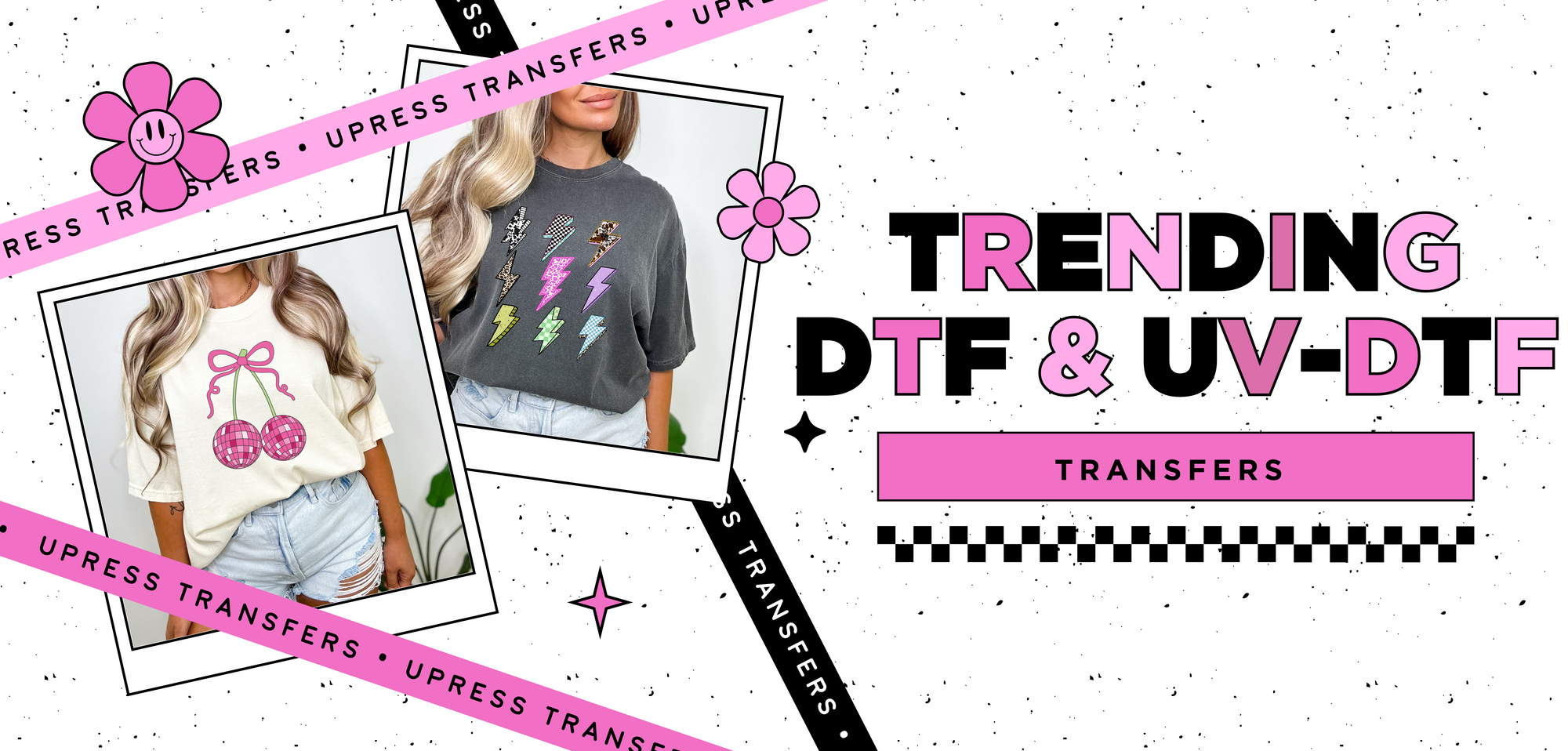 U Press Transfers - DTF Transfers - Direct to Film Transfers