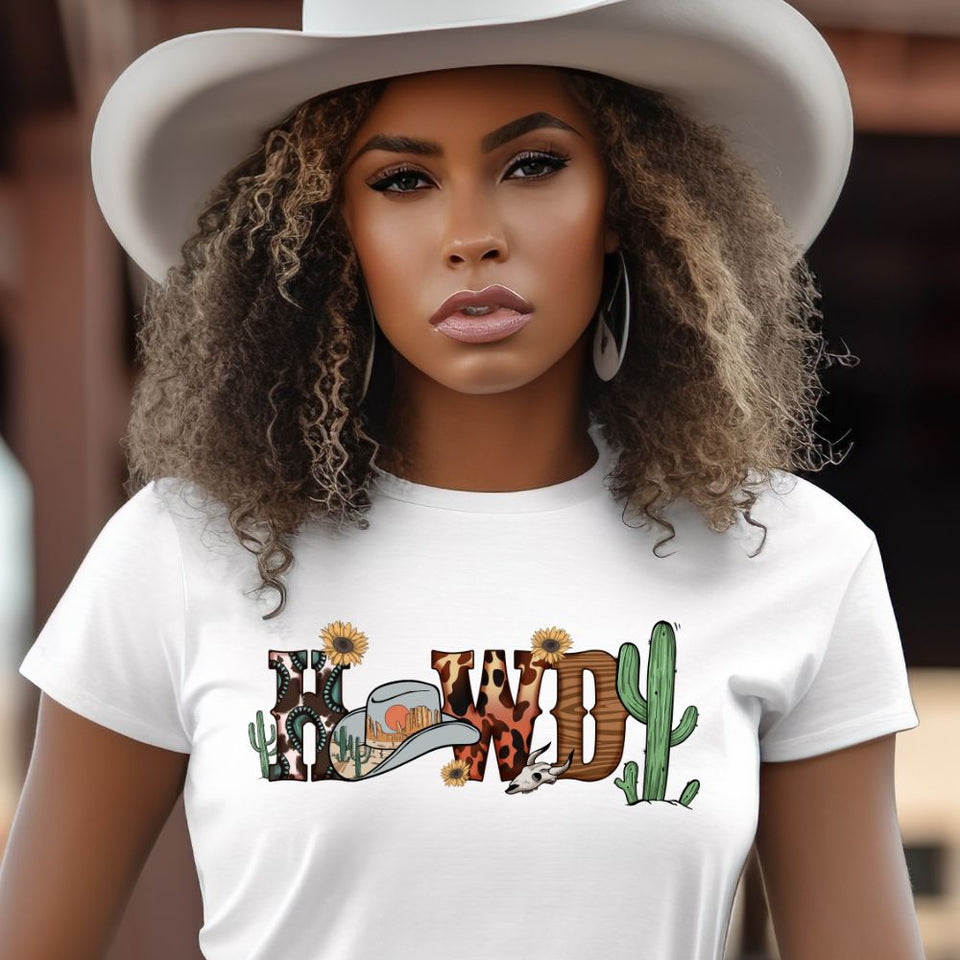 Howdy Western Design – U Press Transfers