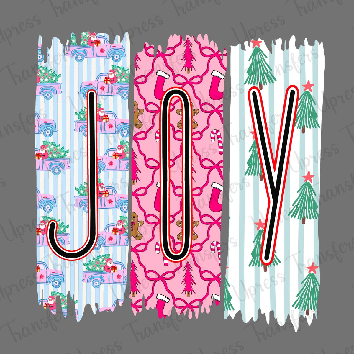 Joy Patterned Patches – U Press Transfers