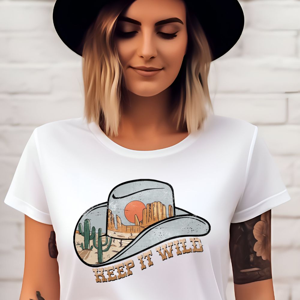 Keep It Wild Cowboy Hat – U Press Transfers