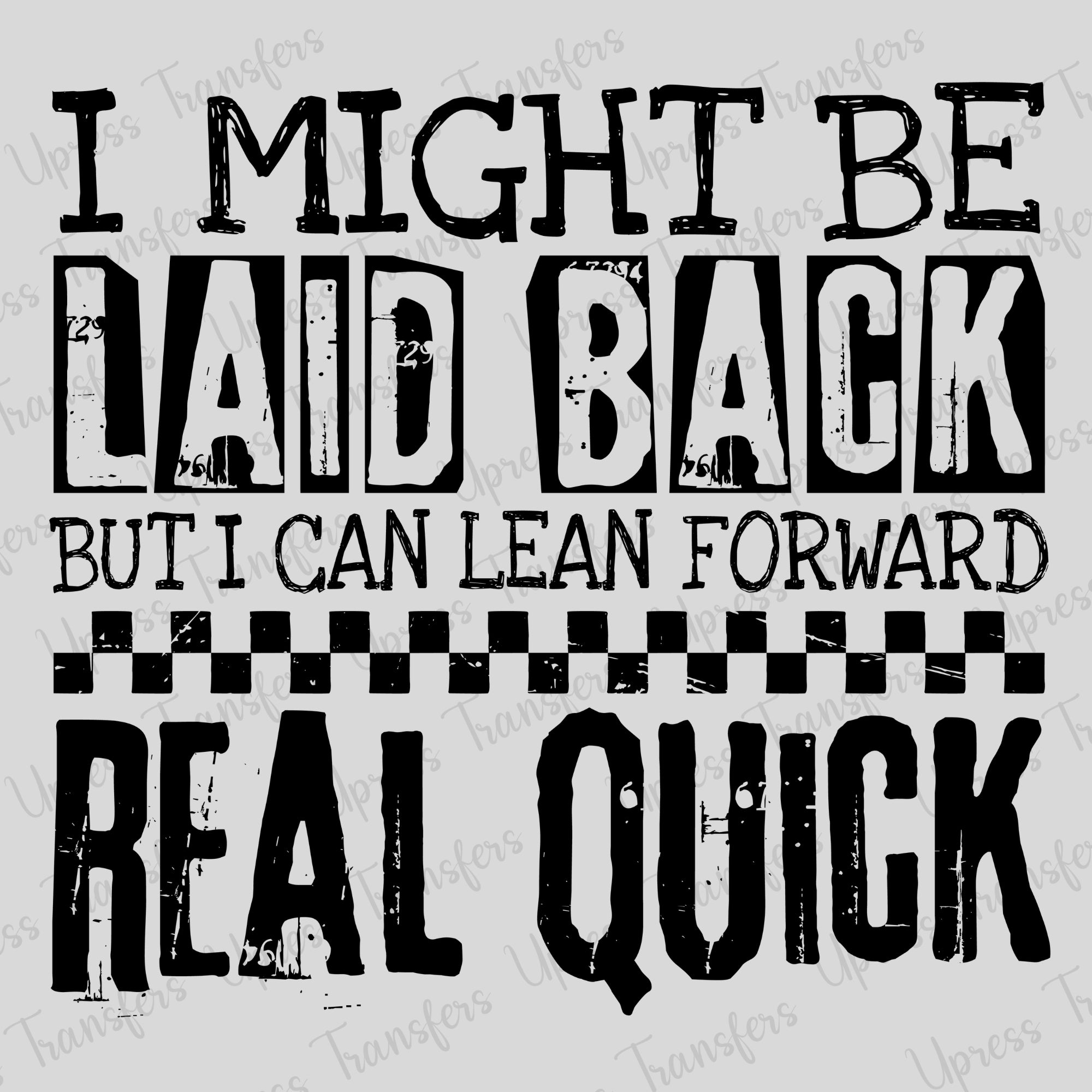 Lean Forward – U Press Transfers