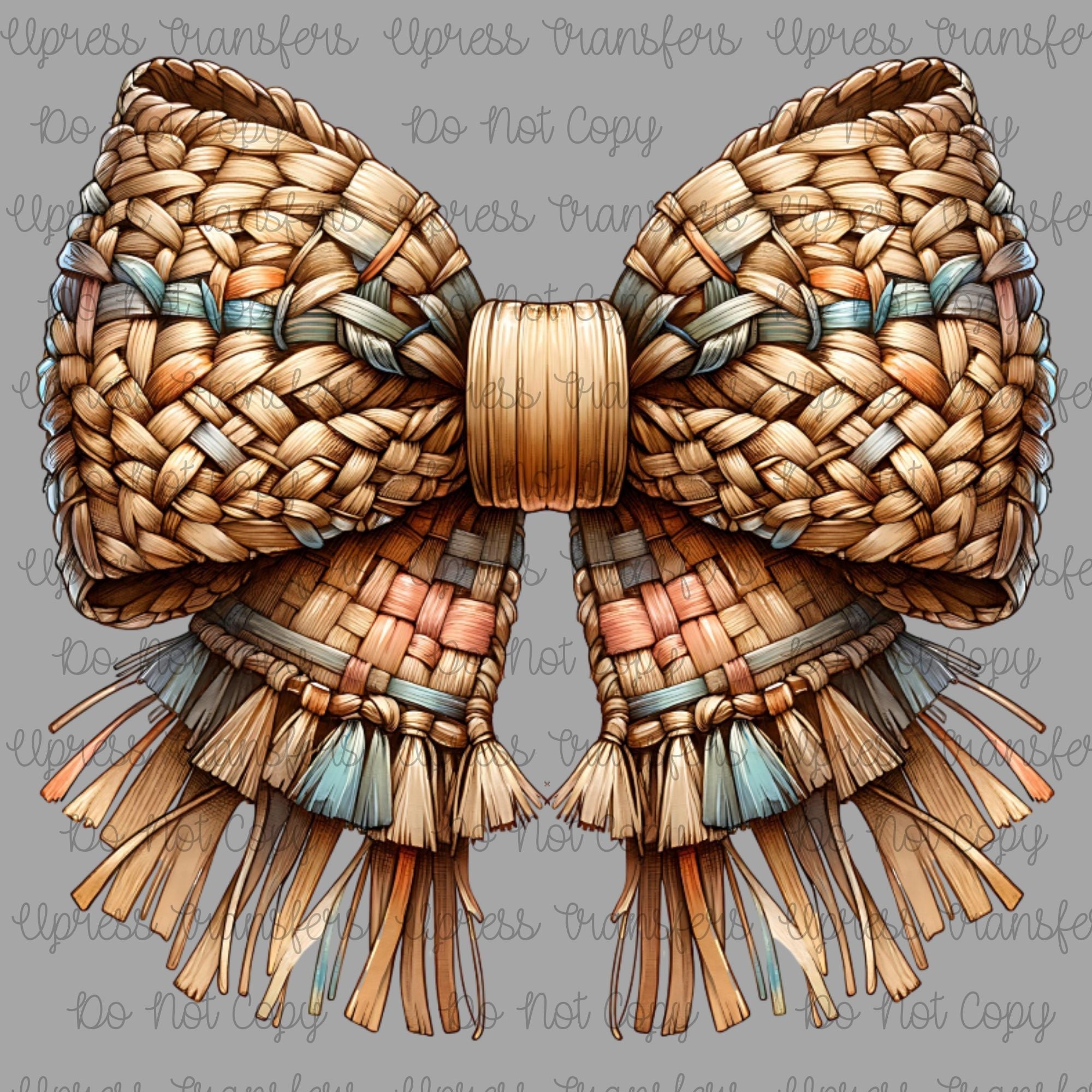 Rattan Bow – U Press Transfers