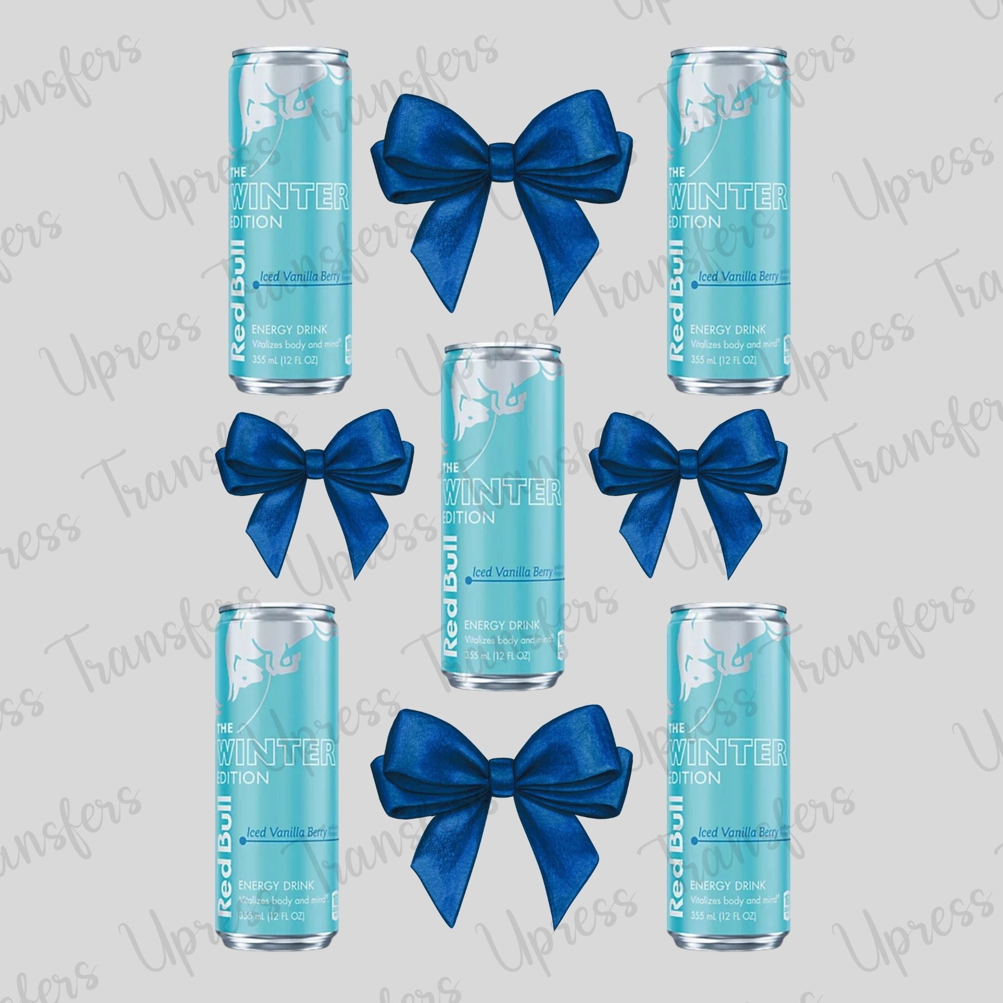 Red Bull Light Blue – U Press Transfers