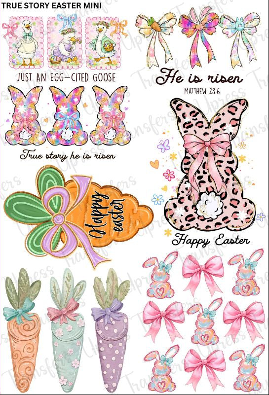 True Story Easter Mini – U Press Transfers
