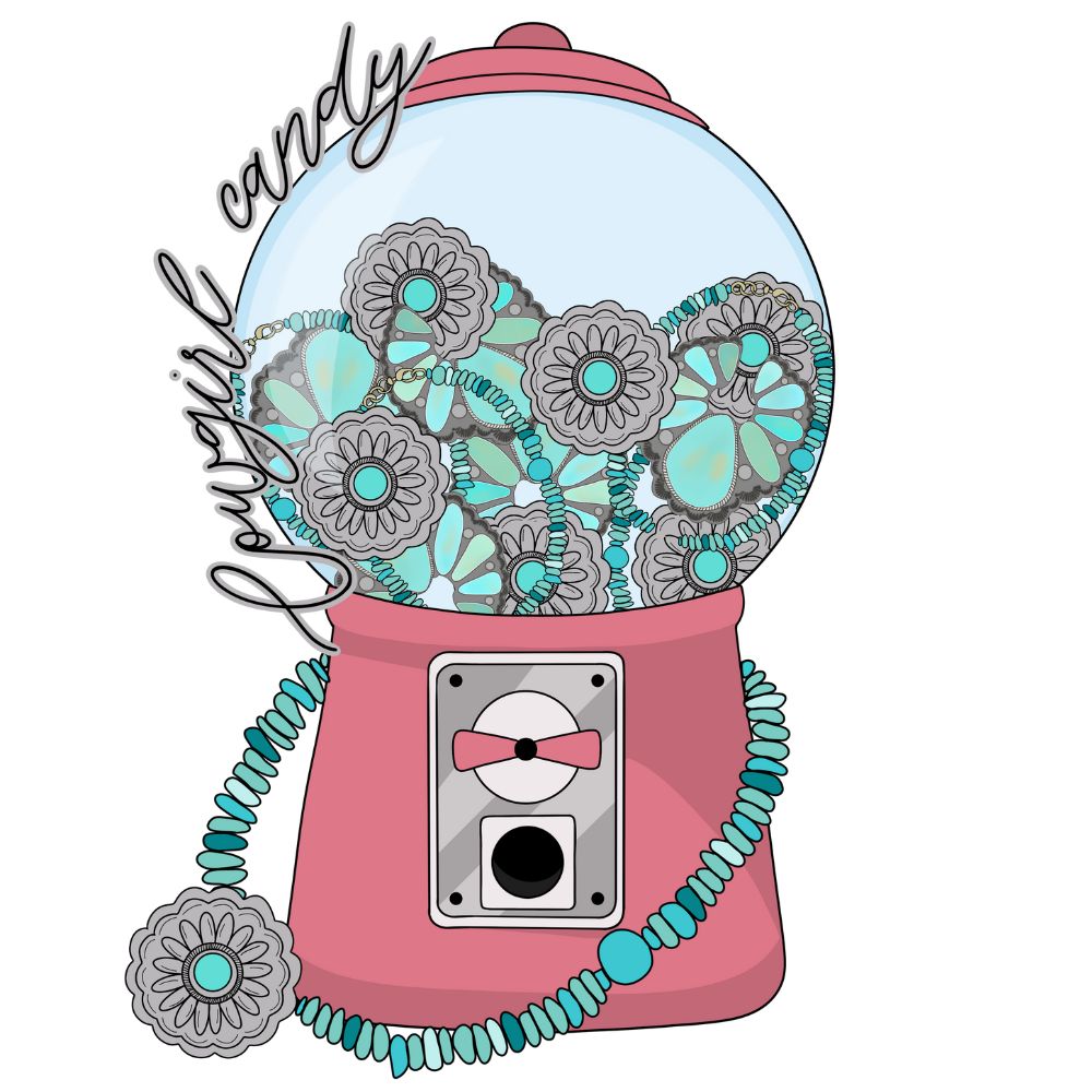 Turquoise Candy Machine – U Press Transfers