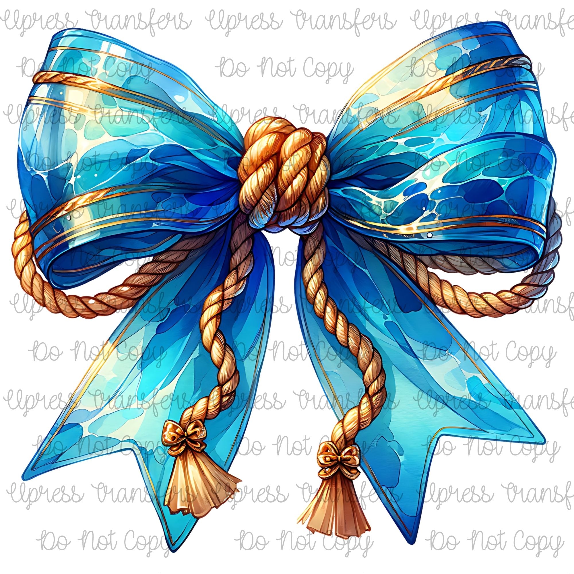 Water Rope Sea Bow – U Press Transfers