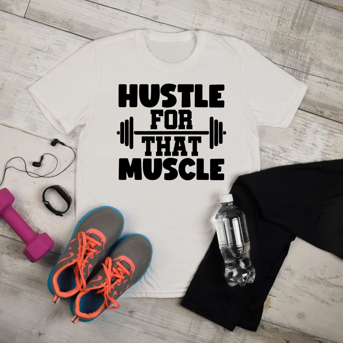 Hustle For That Muscle – U Press Transfers